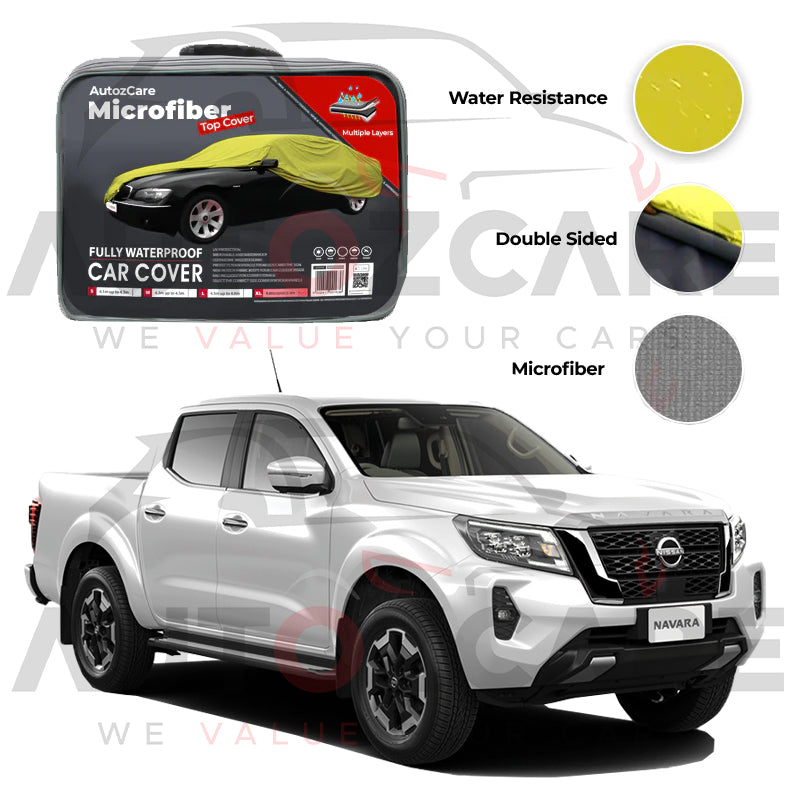 Nissan Navara Microfiber Car Top Cover - Model 2014-2025 – AutozCare ...